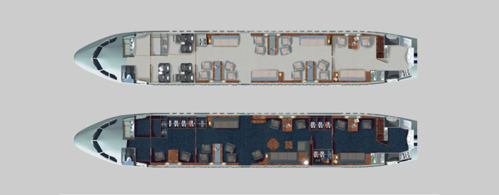 Airbus A318 Elite Corporate Jet - Private Jet Hire - Starr Luxury Jets